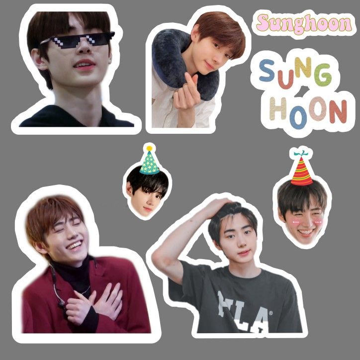 Jual Sticker ENHYPEN all member cute aesthetic for laptop journaling hp kpop | Shopee Indonesia