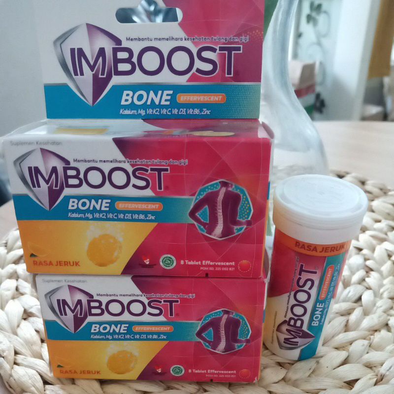Jual Imboost Bone Effervescent 8s | Shopee Indonesia