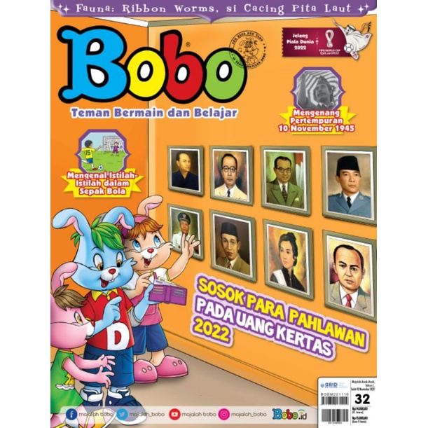 Jual Majalah Anak Bobo No. 32 Edisi November 2022 | Shopee Indonesia