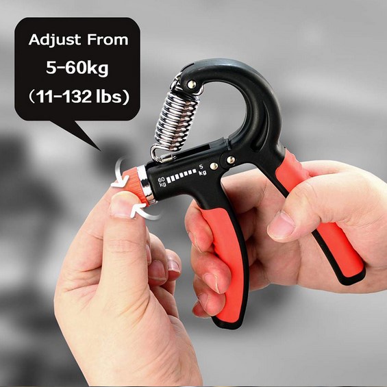 Jual Handgrip Adjustable 5-60kg Hand Grip Alat Fitness Olahraga Otot ...