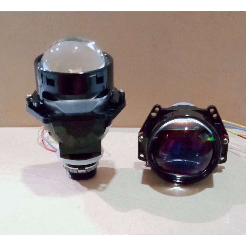 Jual Projie/Proji/Projektor BILED 3 inchi blue purple lens biled H4 ...