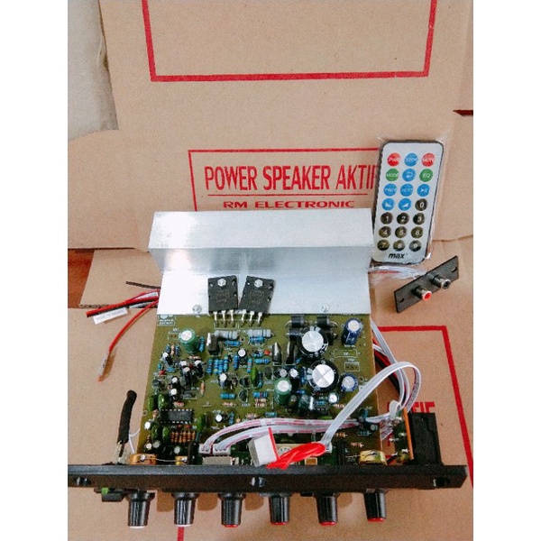 Jual Kit power spiker aktif mono karaoke plus bloototh transistor Toshiba | Shopee Indonesia