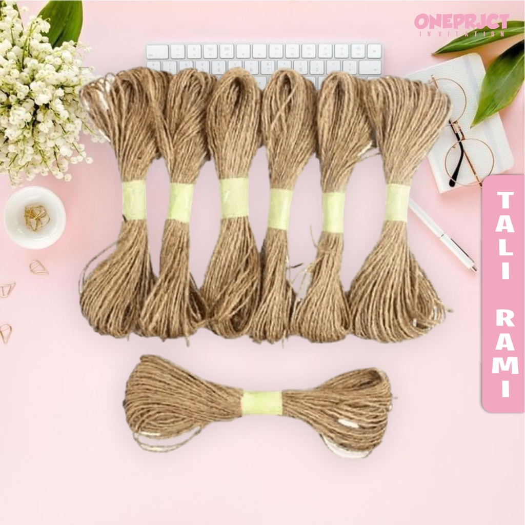 Jual Tali Rami Goni 2ply / Mendong / Jerami / Pengikat Packing - HARGA ...