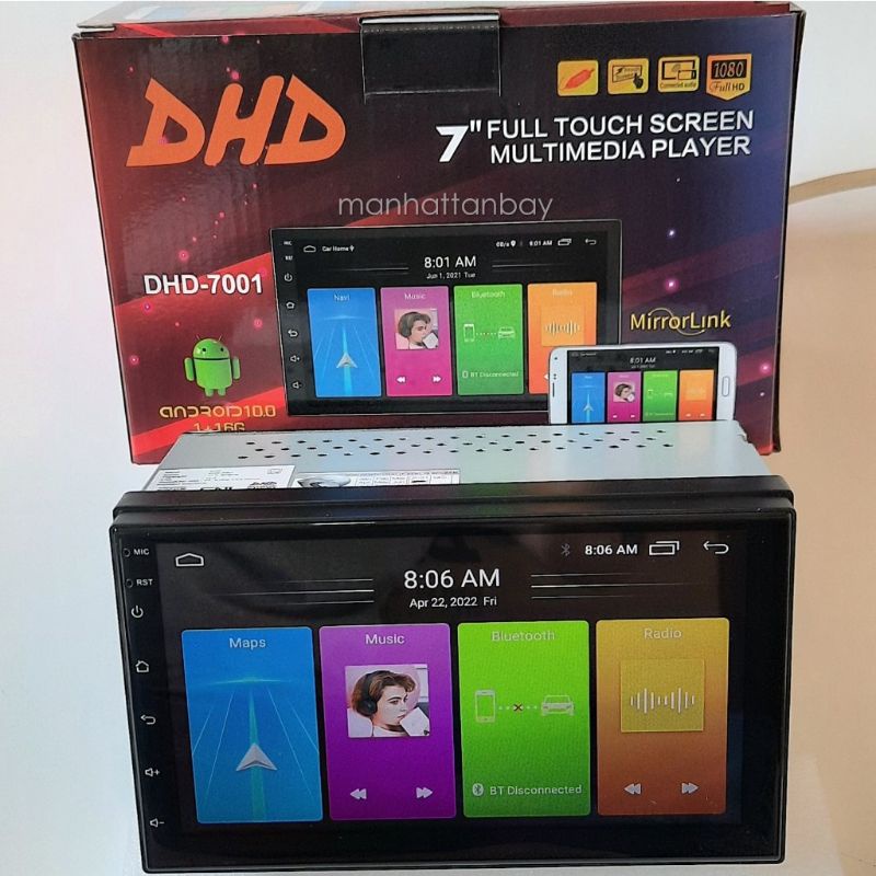 Jual Head Unit Double din DHD Android 7inchi | Shopee Indonesia