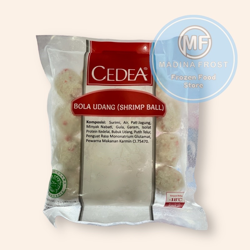Jual CEDEA BOLA UDANG SHRIMP BALL 200g | Shopee Indonesia