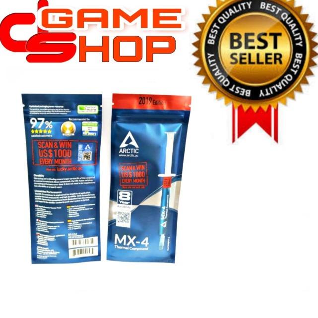 Jual THERMAL PASTA ARTIC COOLING MX4 4 GRAM COMPOUND PASTE MX4 4G MX4 4GRAM | Shopee Indonesia