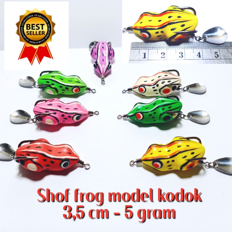 Jual Shof frog model kodok bagong 3,5 cm - 5 gr | Shopee Indonesia
