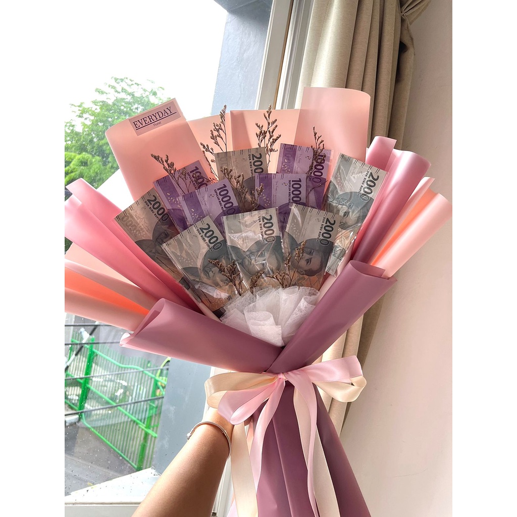 Jual Money Buket MURAH / Buket Uang / Money Bouquet / Buket Wisuda ...