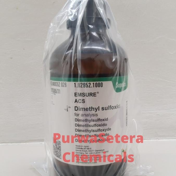 Jual Dimetil Sulfoksida | Dimethyl Sulfoxide | DMSO | ( CH3 )2SO Merck ...