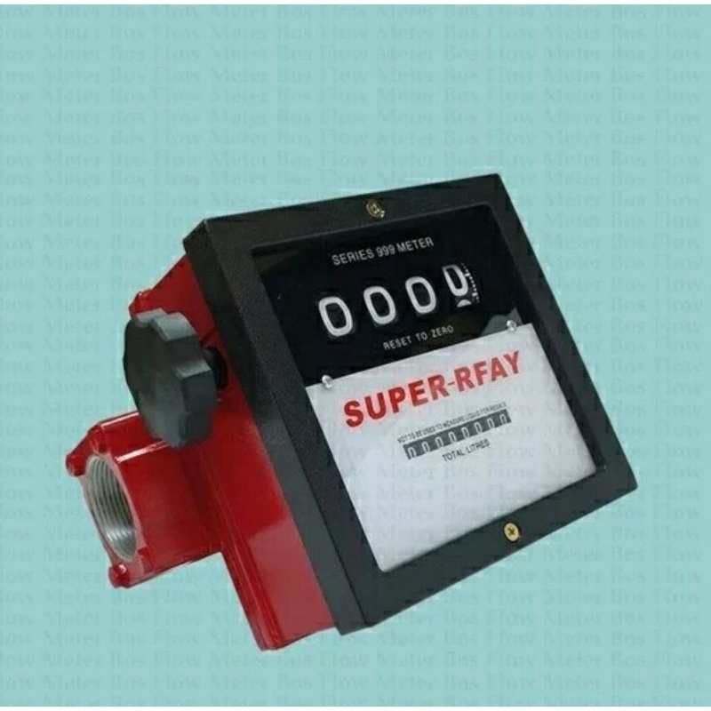 Jual flow meter analog 2inch SUPER-RFAY Alat ukur BBM SOLAR dan air ...