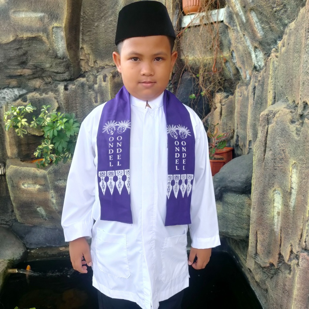 Jual Cukin Ondel Ondel / Selendang Ondel Ondel / Cukin Batik / Cukin ...