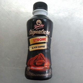 Jual KAPAL API Coffee Drink Signature Strong Black Coffee Botol 200ml ...