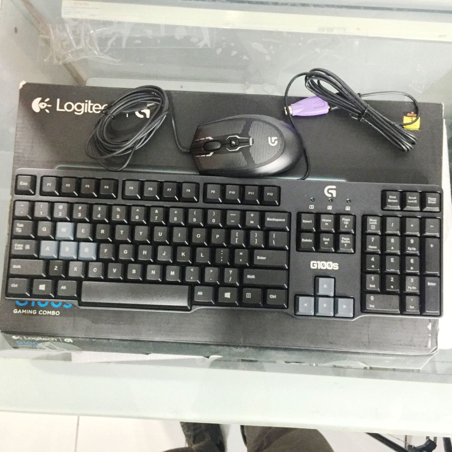 Jual Logitech G100s Gaming Combo Keyboard & Mouse | Shopee Indonesia