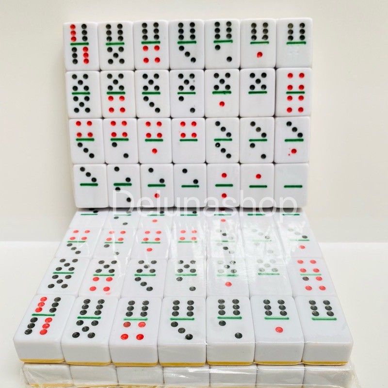 Jual Domino Batu Gaplek/Gaple Dam Premium Import, Kartu Domino batu ...