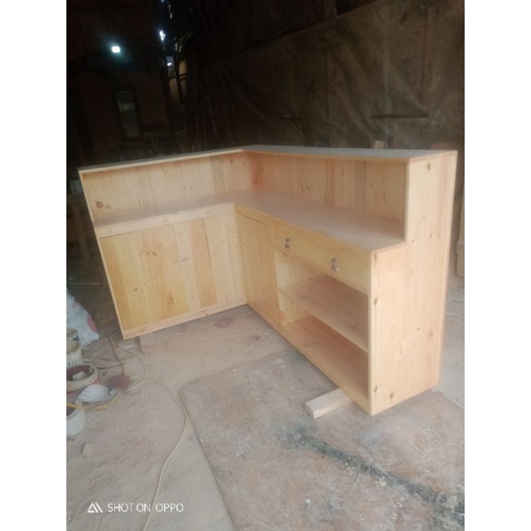Jual meja kasir /meja counter minimalis | Shopee Indonesia