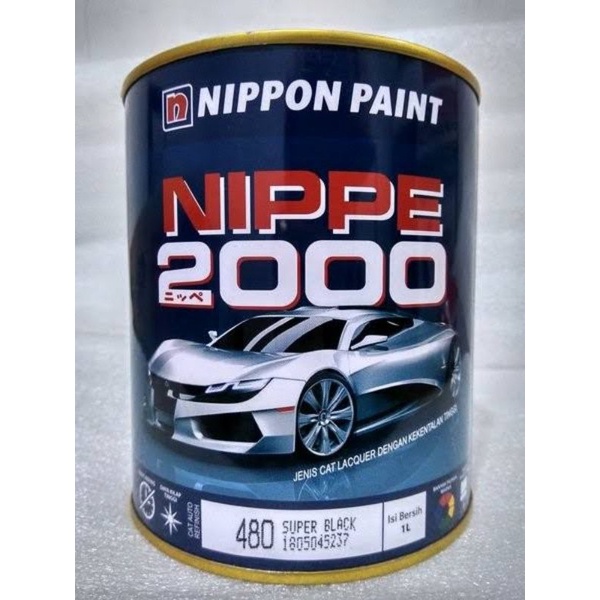 Jual CAT NIPPON PAINT NIPPE 2000 SUPER BLACK 1KG | Shopee Indonesia
