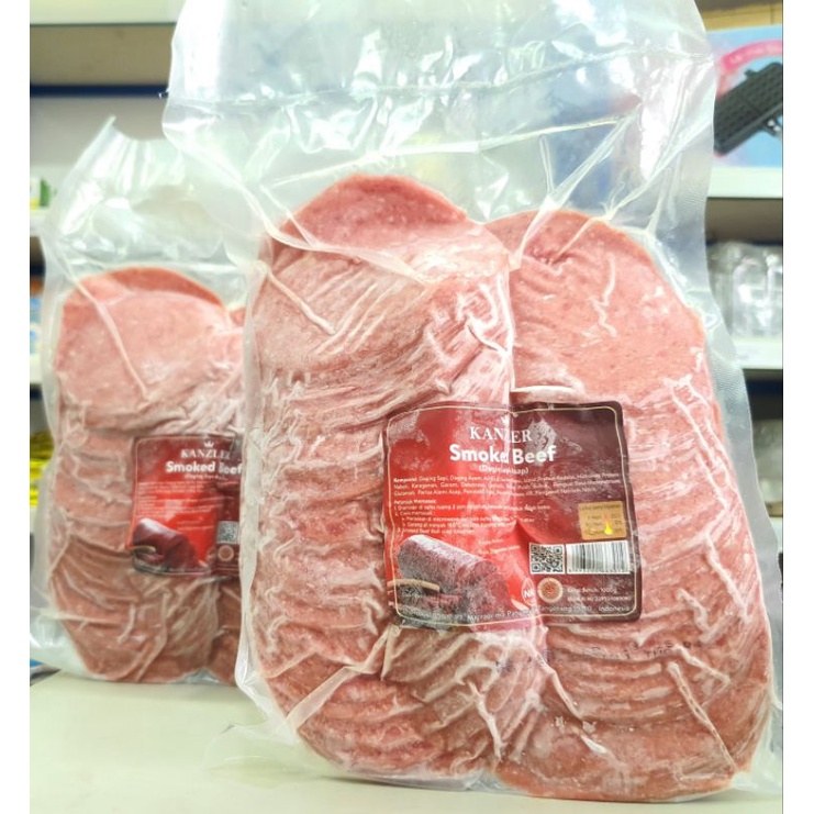 Jual Kanzler Daging Asap 1Kg / Daging Smoked Beef Kanzler / Smoke Beef ...