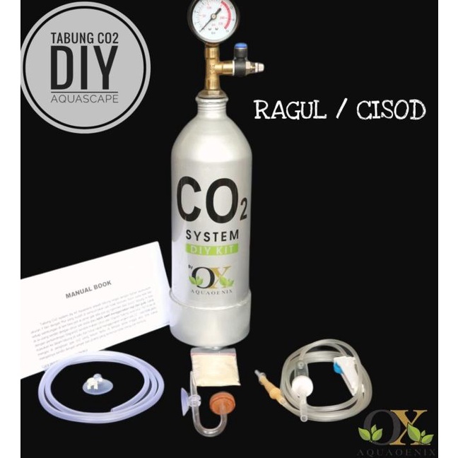 Jual Tabung co2 alumunium DIY cisod/ragul fullset | tabung co2 aquascape - tabung saja | Shopee ...