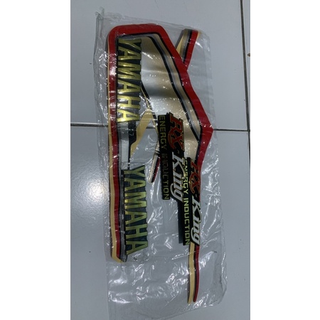 Jual BISA COD Lis sticker striping rx king 1992 merah lengkap emblem ...