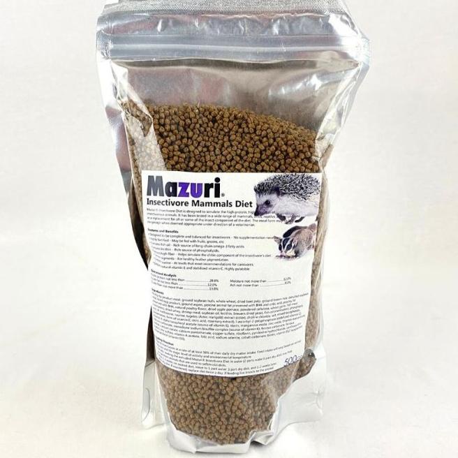 Jual Mazuri Insectivore Mammals Diet - Makanan Sugar Glider Landak Mini ...