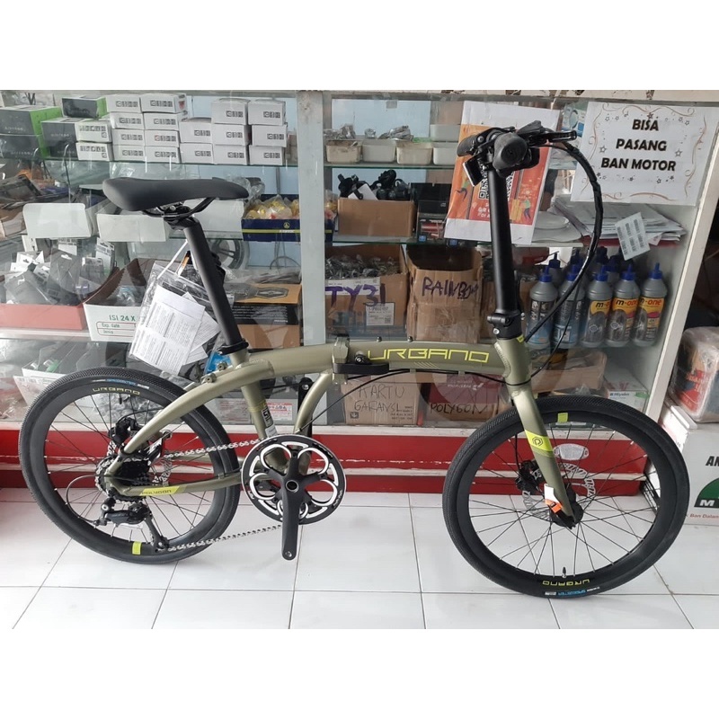 Jual Sepeda Lipat SELI FOLDING 20 INCH POLYGON URBANO 5 TERBARU GARANSI ...