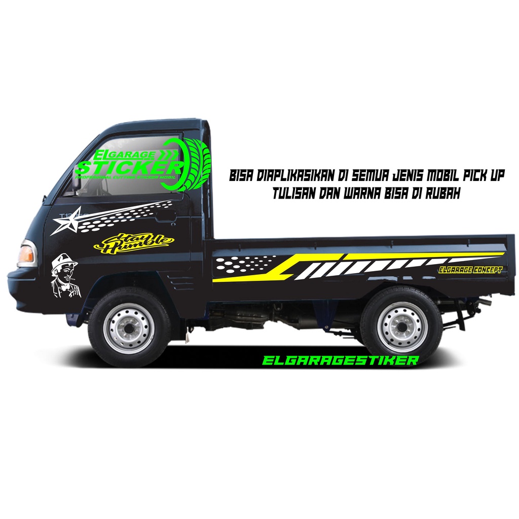 Jual Stiker pick up suzuki futura t120ss cutting stiker variasi body ...
