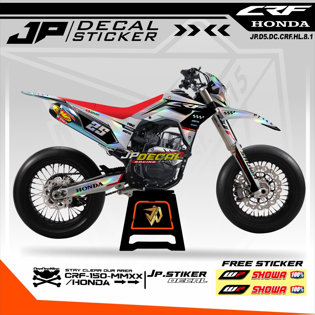 Jual Stiker Motor CRF 150L Full body - Dekal Sticker Hologram CRF 150 L ...