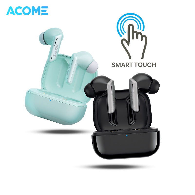 Jual Acome True Wireless Earbuds Headset Bluetooth 5.3 TWS LED Garansi ...
