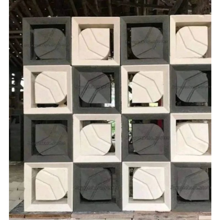 Jual roster motif daun kombinasi putih dan abu | Shopee Indonesia