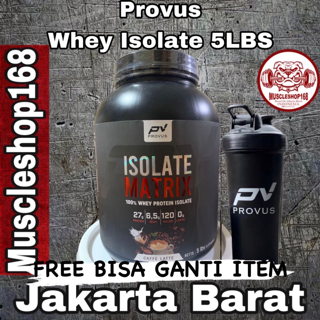 Jual Provus Isolate Matrix 5 lbs 71 serving 100% Whey Isolate Protein ...