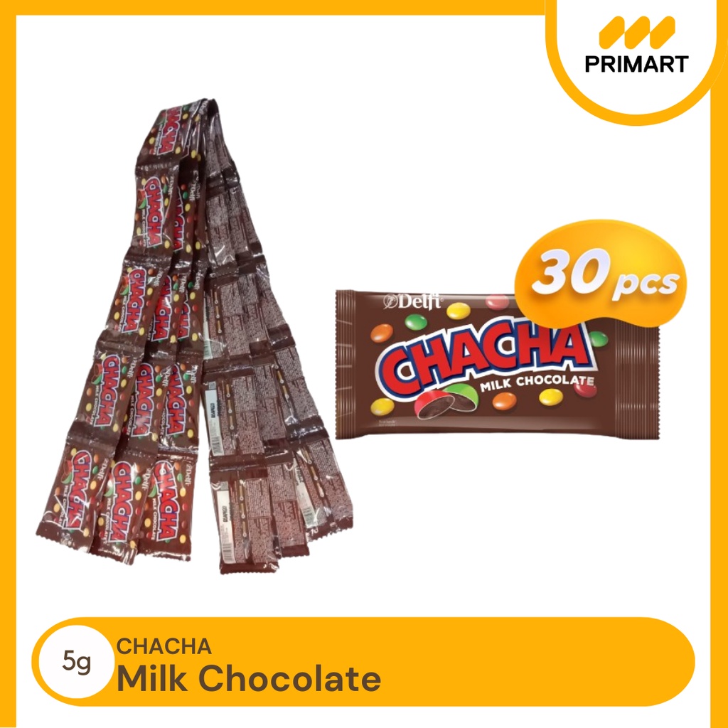 Jual Chacha Milk Chocolate 5g (30pcs) | Shopee Indonesia