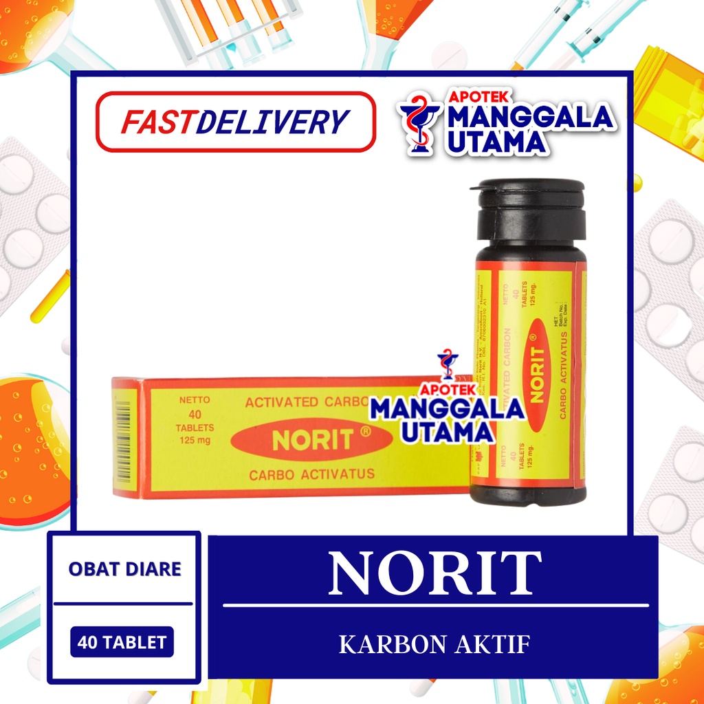 Jual NORIT PER TUBE ISI 40 TABLET | Shopee Indonesia