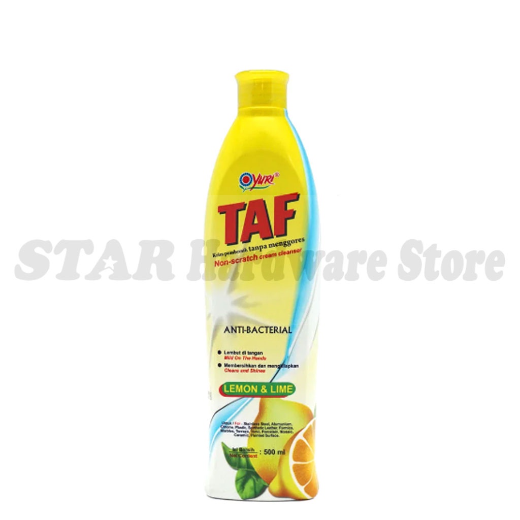 Jual Yuri Taf Krim Lemon Pembersih Peralatan Rumah Tangga 500 ml ...