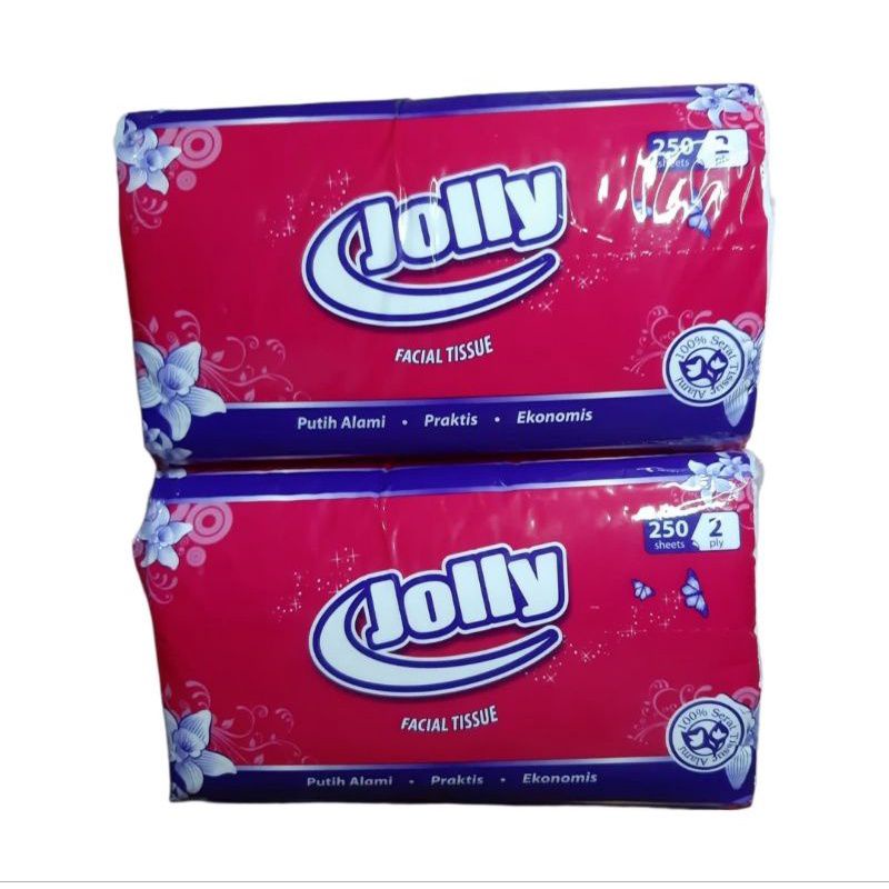 Jual Tissue Jolly 250 Sheet 2 Ply | Shopee Indonesia
