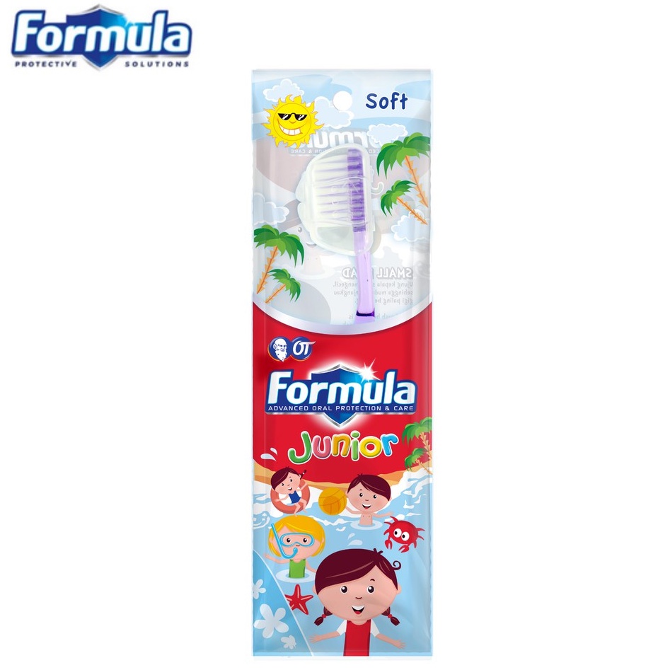 Jual FORMULA JUNIOR SOFT TOOTHBRUSH SIKAT GIGI ANAK KIDS LEMBUT ...