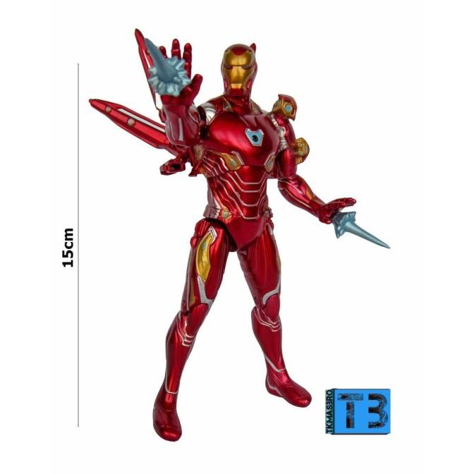 Jual Action Figure Iron Man Mark 50 Nano Weapon Recast | Shopee Indonesia