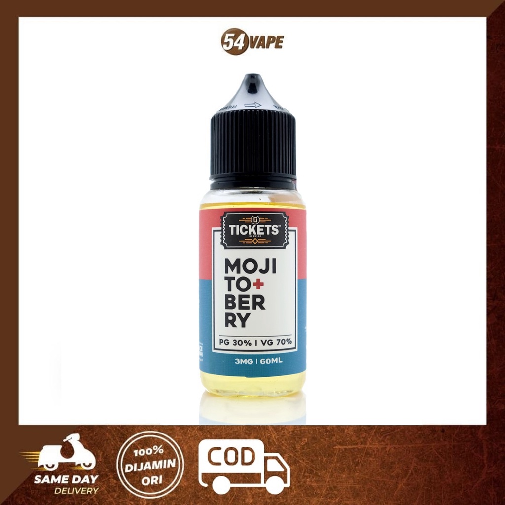 Jual Tickets Mojito Berry 60ml | Shopee Indonesia