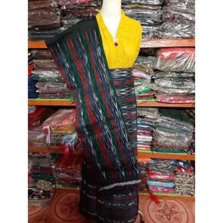 Jual MANDAR TARUTUNG MOTIF ULOS HARUNGGUAN HITAM SONGKET SITOLU TUHO SARUNG SELENDANG TENUN ...