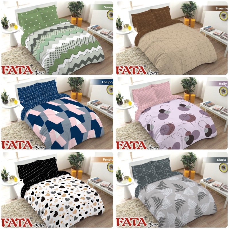 Jual Bedcover / Bed Cover Set FATA Minimalis Terbaru Ukuran Single ...