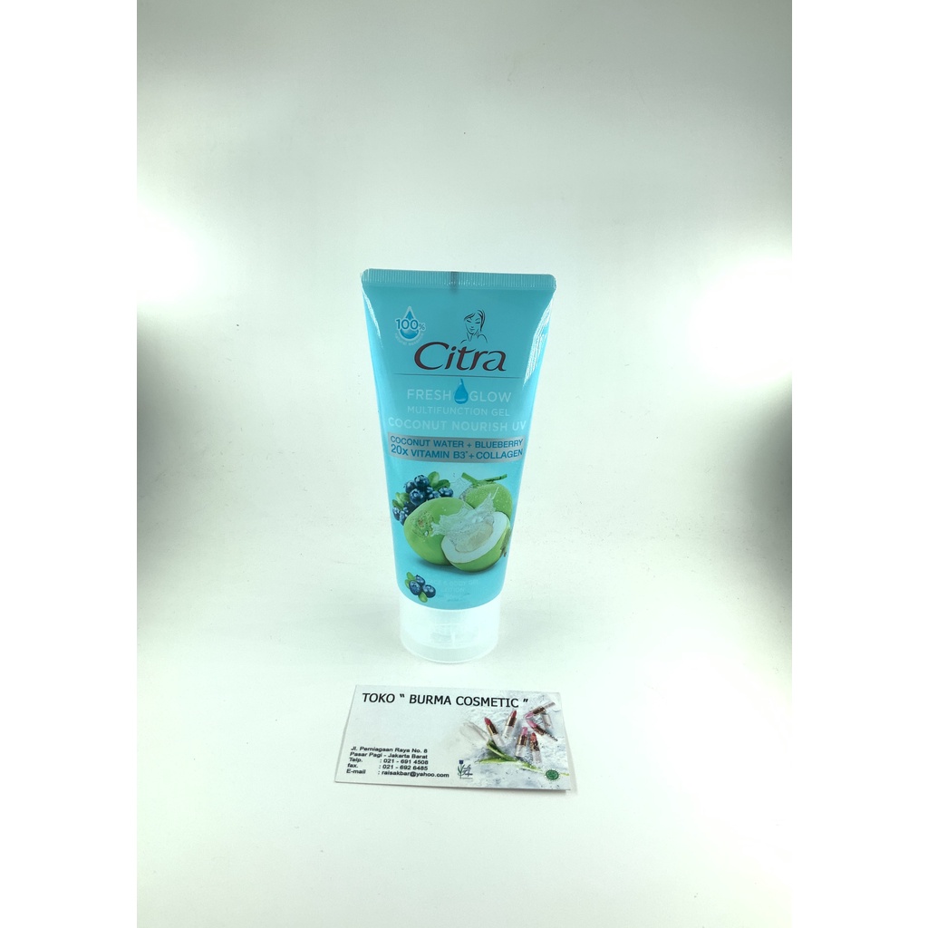 Jual CITRA FRESH GLOW MULTIFUNCTION GEL COCONUT BRIGHT UV 180 ML ...
