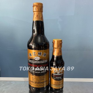 Jual Kecap asin rasa jamur merek Pearl Bridge River (mushroom soy sauce ...