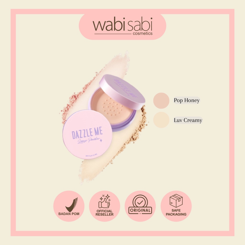 Jual DAZZLE ME - Always Setting Loose Powder | Shopee Indonesia