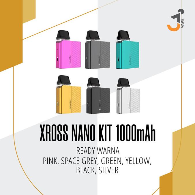 Jual PROMO XROS NANO POD KIT 1000mAh AUTHENTIC BY VAPORESSO | Shopee ...