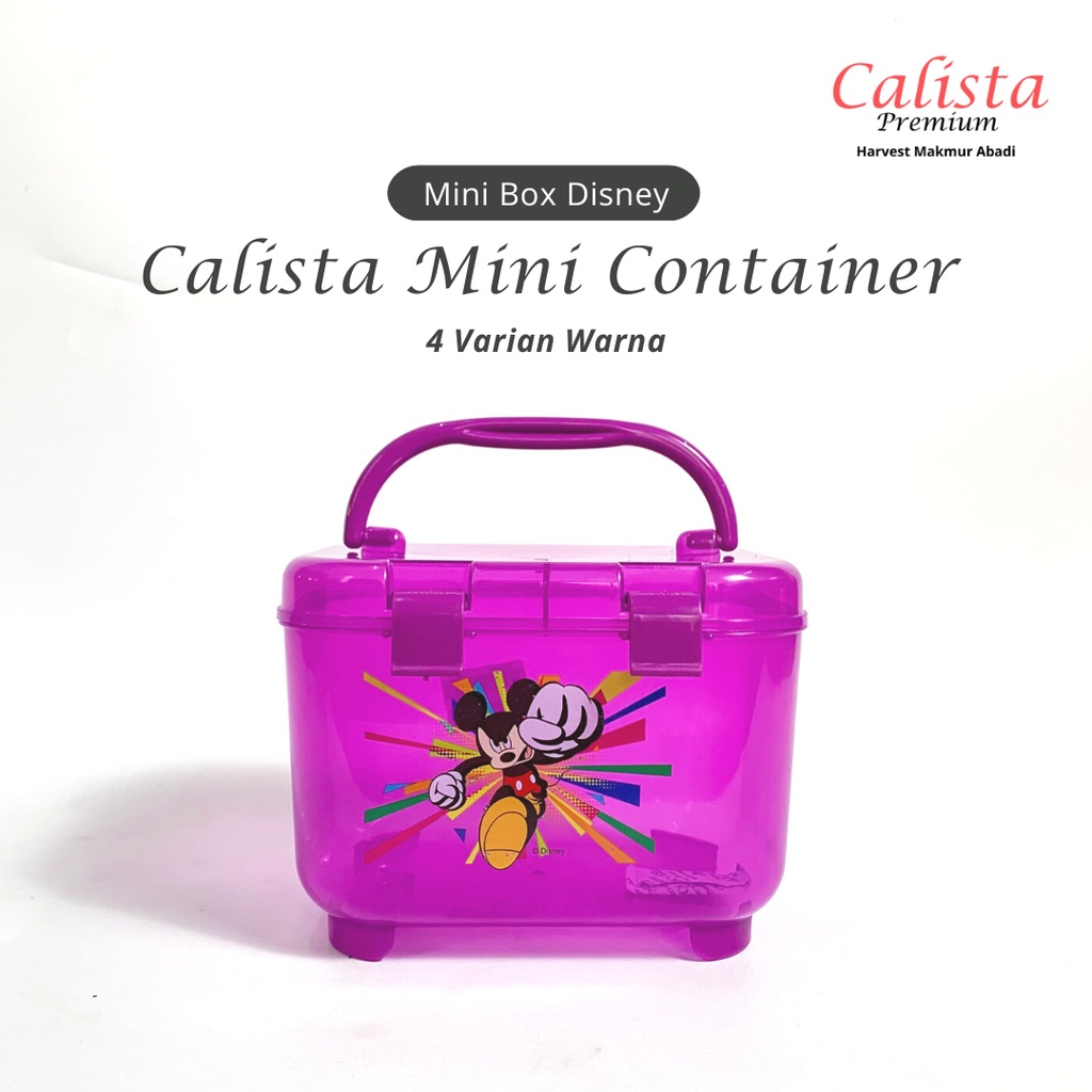 Jual Calista Mini Container Disney - 4 Varian Warna | Shopee Indonesia