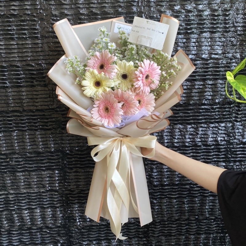 Jual Buket Bunga Gerbera Segar Medan | Fresh Flower Bouquet | Bisa ...