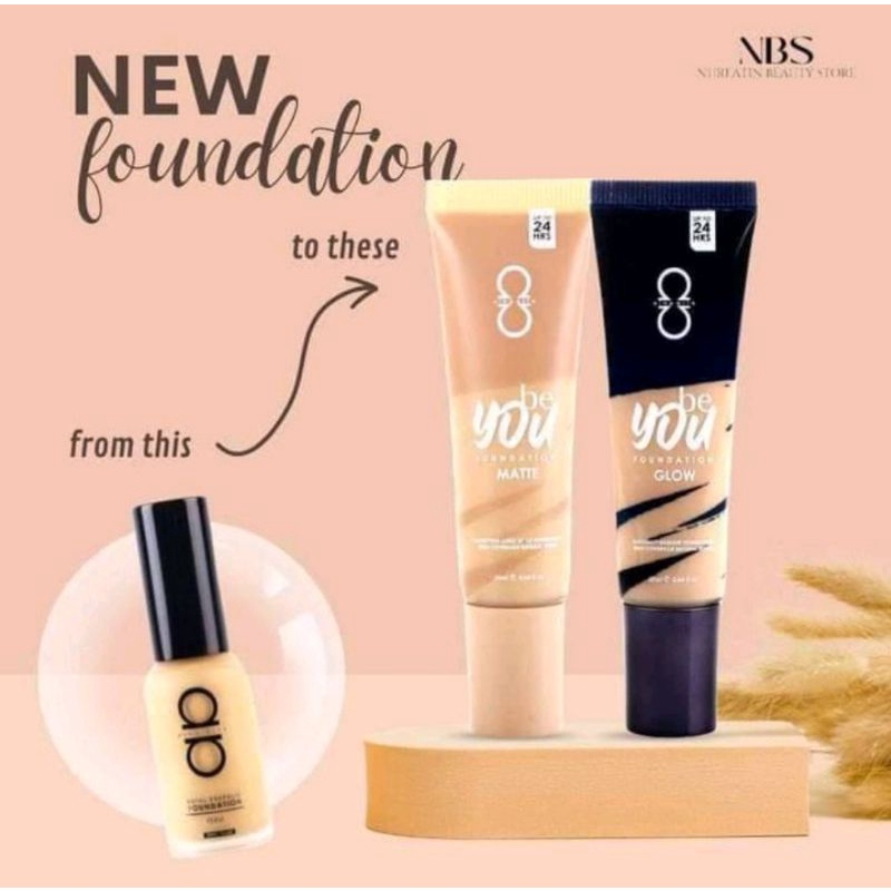 Jual Alha Alfa Be You Foundation. Matte And Glow. Royal Propolis ...