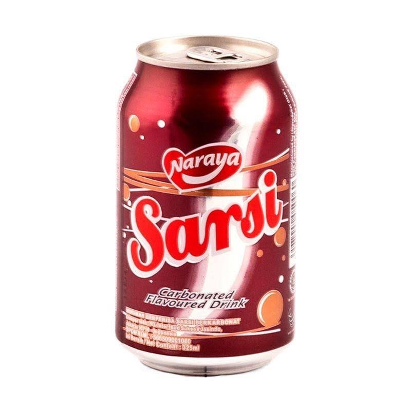 Jual minuman kaleng sarsi / minuman sarsi 330ml / sarsi naraya | Shopee ...