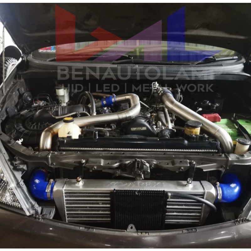 Jual Pipa piping turbo intercooler full set innova fortuner 2KD non VNT ...