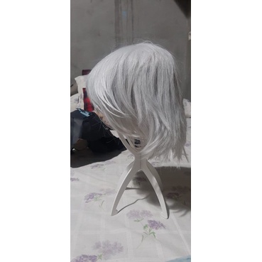 Jual Wig Putih Short Bisa Gojo Killua | Shopee Indonesia
