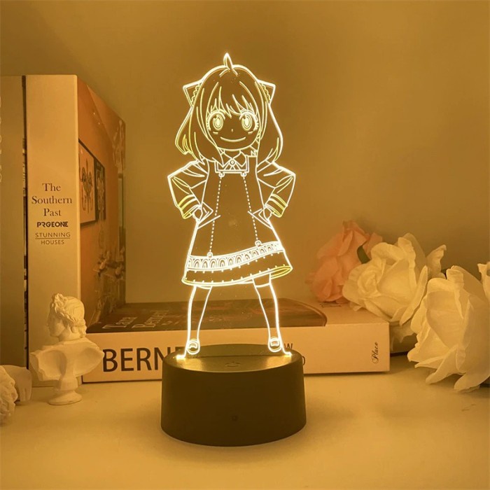 Jual LAMPU LED SPY X FAMILY PURINSU ANIME AKRILIK ACRYLIC LAMP | Shopee ...